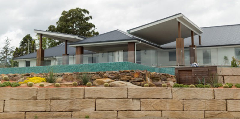 Rock Sawn Sandstone Logs Supplier | Australian Sandstone Merchants